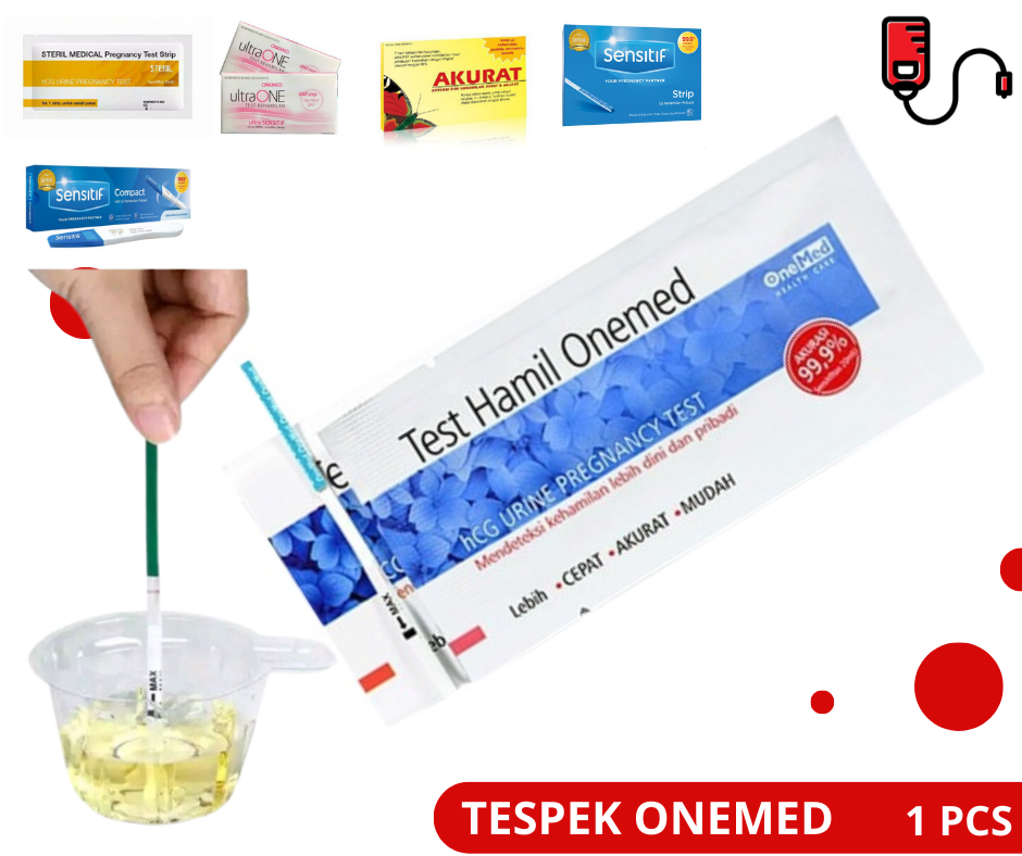 Alat Uji Kehamilan Pribadi Pregnancy Testpack STERIL Strip Test ...