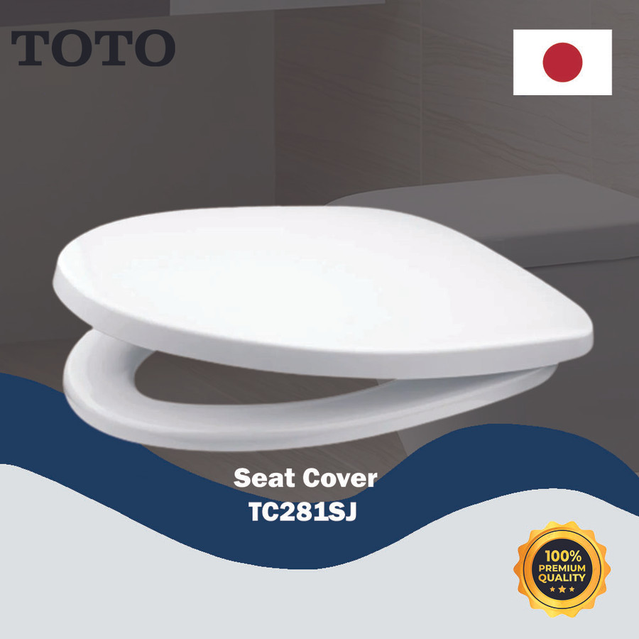 TOTO Cover Toilet TC281SJ Original | Lazada Indonesia