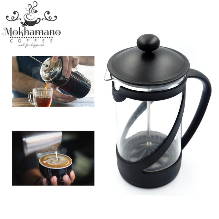 COOKMASTER FRENCH PRESS COFFEE TEA PLUNGER SARINGAN KOPI DAN TEH 600ML ...