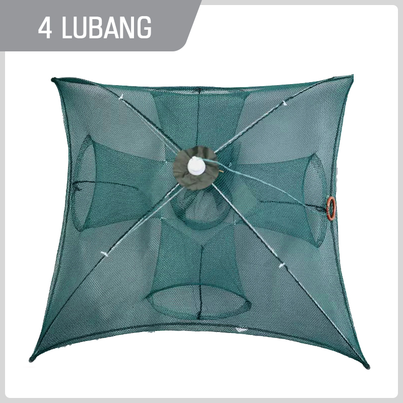 Perangkap Bubu Payung 8 Lubang Alat Jaring Pancing Jala Ikan Udang ...