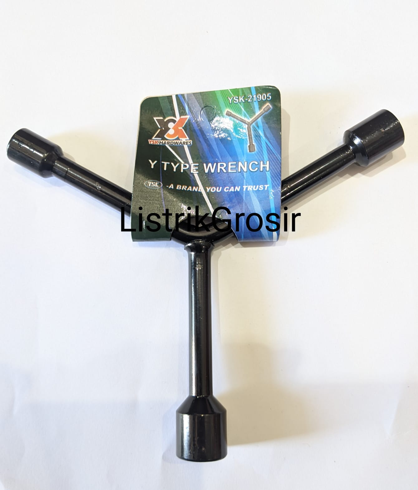 Kunci Sok Y Hitam YSK Kunci Y 8mm 10mm 12mm 14mm Kunci Shock Y | Lazada ...