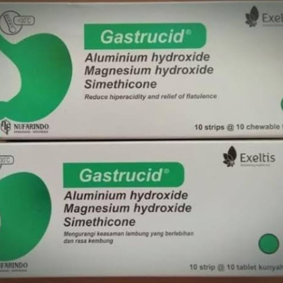 Gastrucid gastrusid tablet sebox isi 10 strip | Lazada Indonesia
