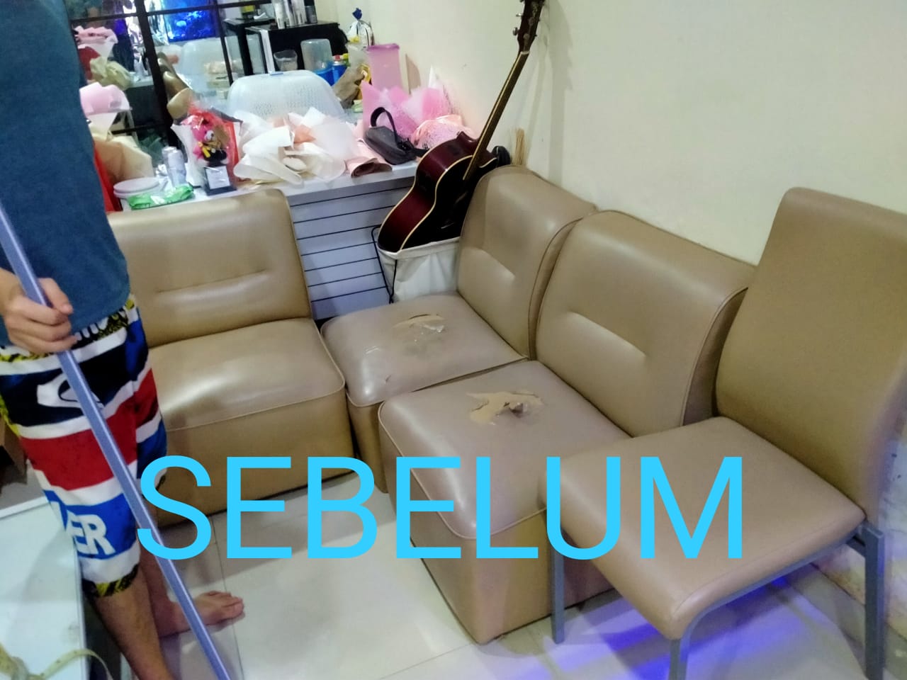 SERVICE SOFA / SERVICE JOK SOFA / SERVICE KURSI / GANTI KULIT SOFA ...