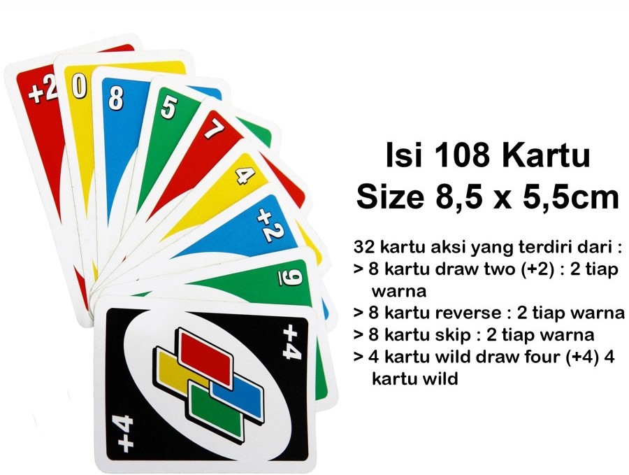 Kartu Uno - Uno Card | Lazada Indonesia
