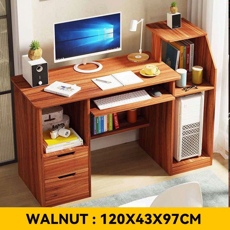 3 Meja Belajar Multifungsi Meja Rumah Sederhana Dengan Laci Keyboard ...