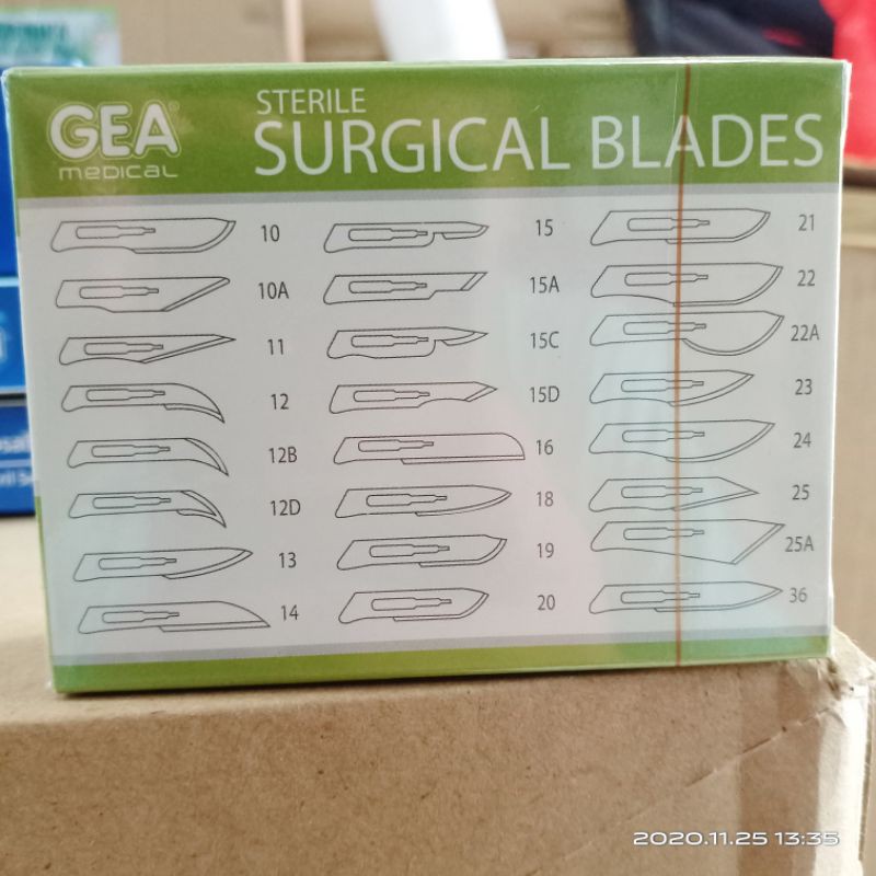Bisturi Gea medical No 22 | Lazada Indonesia