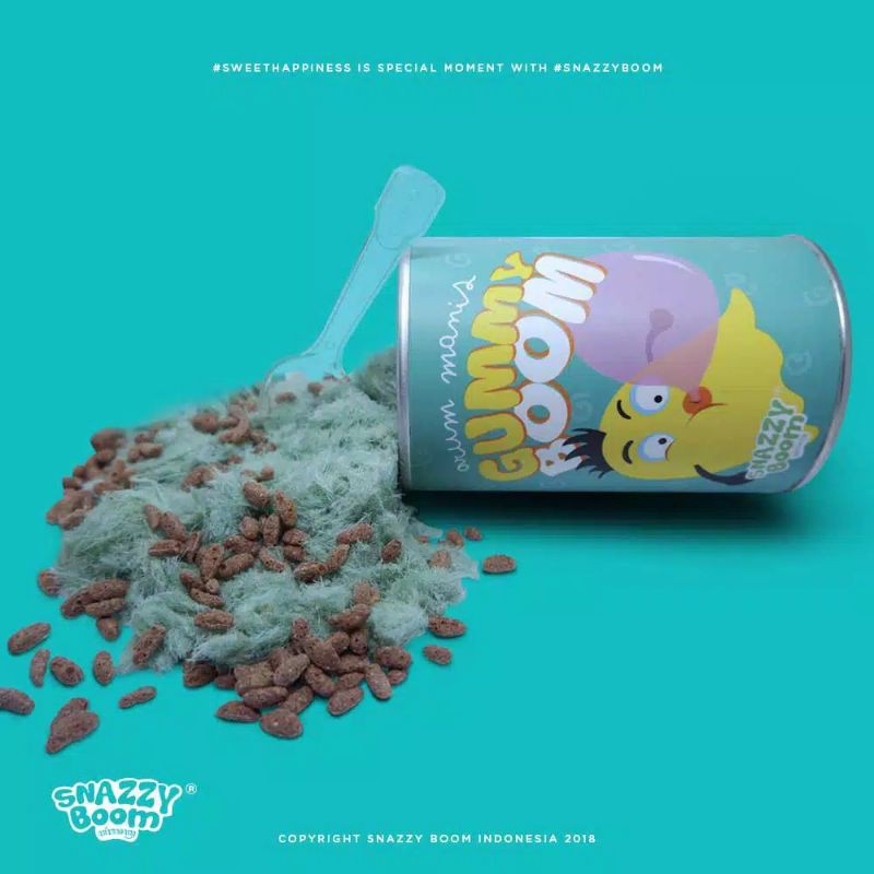 SNAZZY BOOM KALENG RAMBUT NENEK ARUMANIS GULALI SNACK JAJANAN JADUL ...