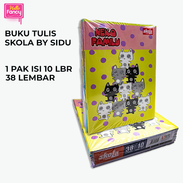 Buku Tulis Skola By Sinar Dunia SIDU 38 lembar isi 10 buku | Lazada ...
