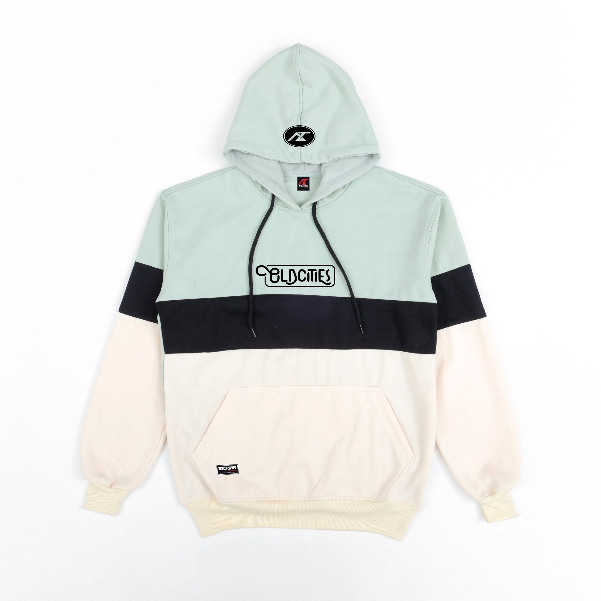 Hoodie Kombinasi 3 Warna Pria Wanita Sweater Hudi Aplikasi Varian Tri ...