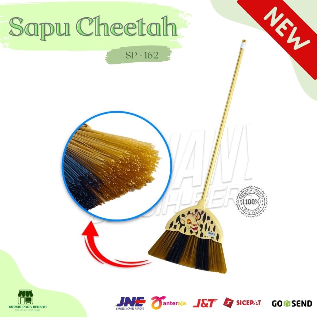 Sapu Cheetah Dragon - Sapu Nilon Dragon - Sapu Karakter | Lazada Indonesia