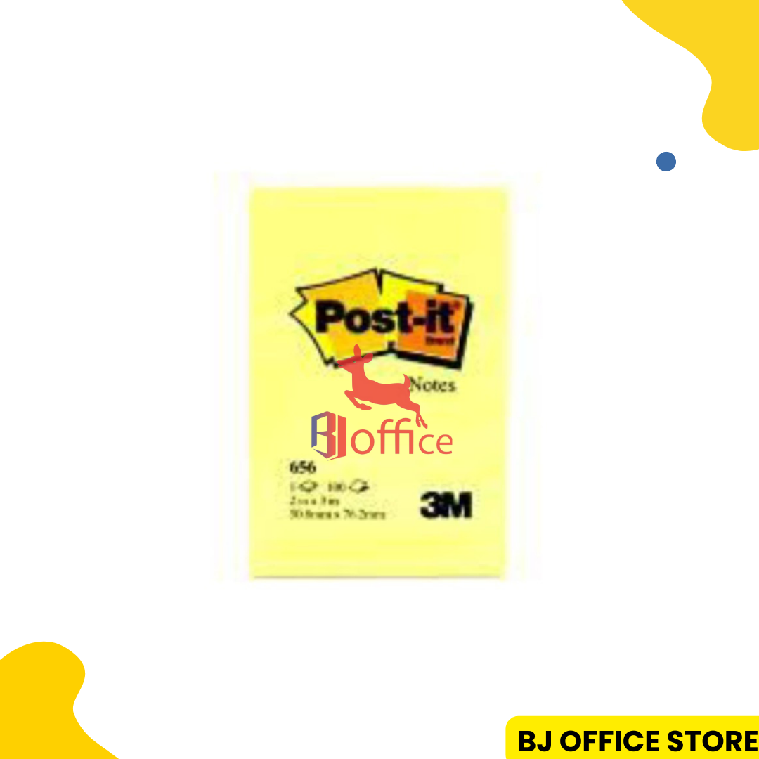 Post It Sticky Notes 3M Memo 656 Kuning Murah | Lazada Indonesia