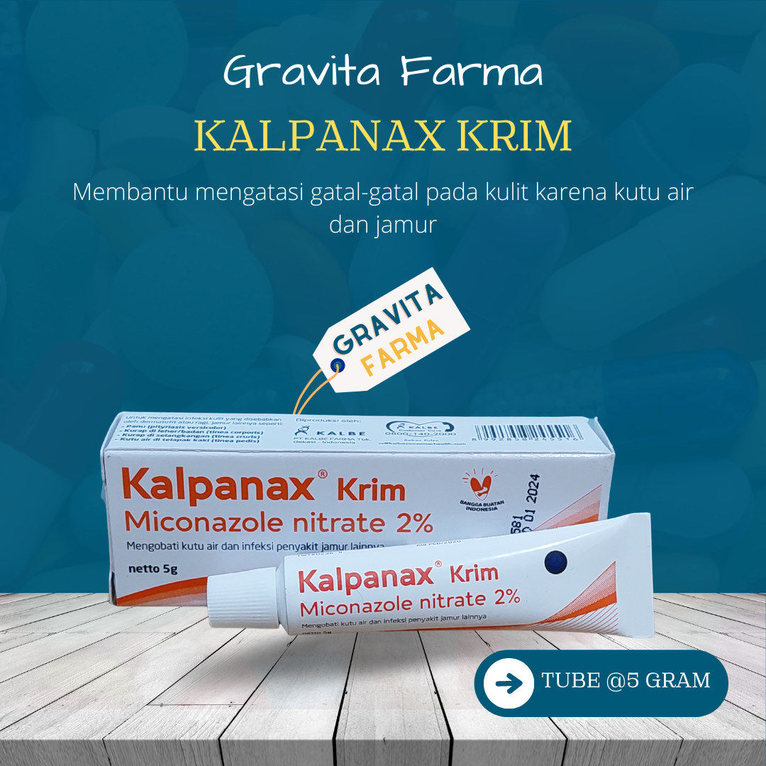Kalpanax Krim 5 gram | Lazada Indonesia