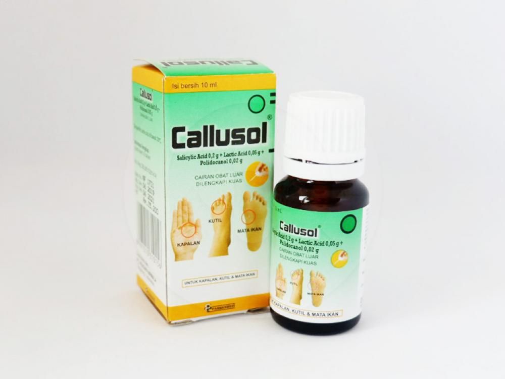 Callusol - Obat Tetes Untuk Atasi Mata Ikan, Kutil, dan Kapalan ...