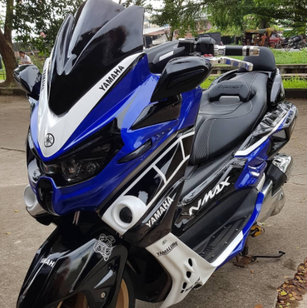 COVER BODY NMAX NEW DAN LAMA MODEL PREDATOR VARIASI YAMAHA NMAX 2020 ...