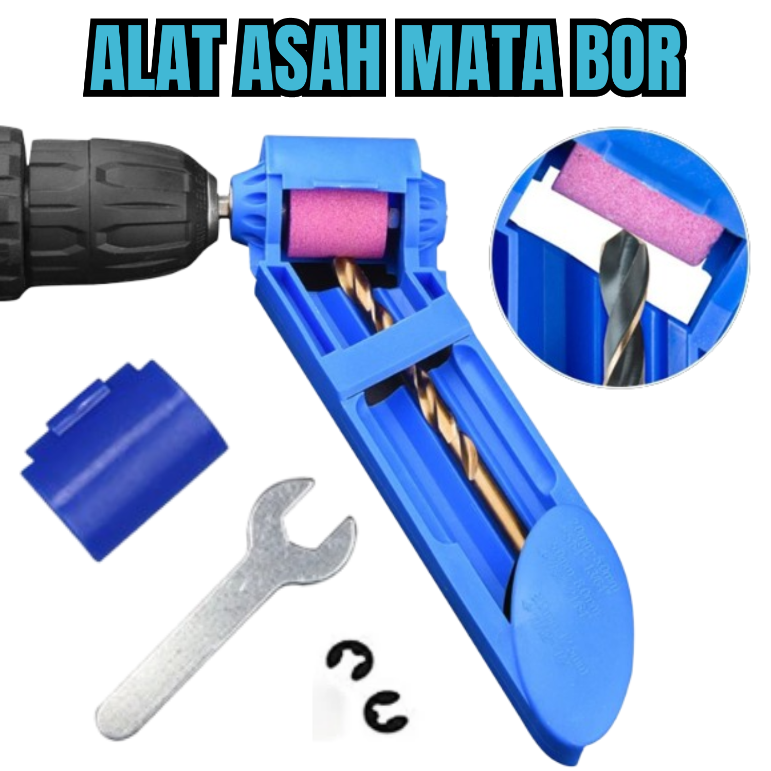 Alat Asah Mata Bor Besi Kayu Beton Alat Pengasah Mata Bor Asahan Mata ...