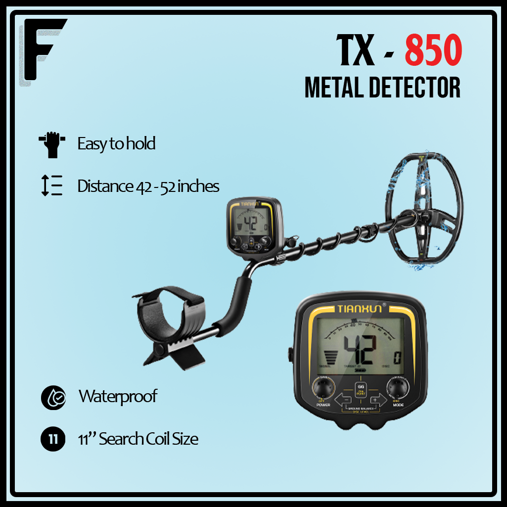 ORIGINAL METAL DETECTOR TX850 - PENCARI EMAS LOGAM MEREK TIANXUN TX 850 ...