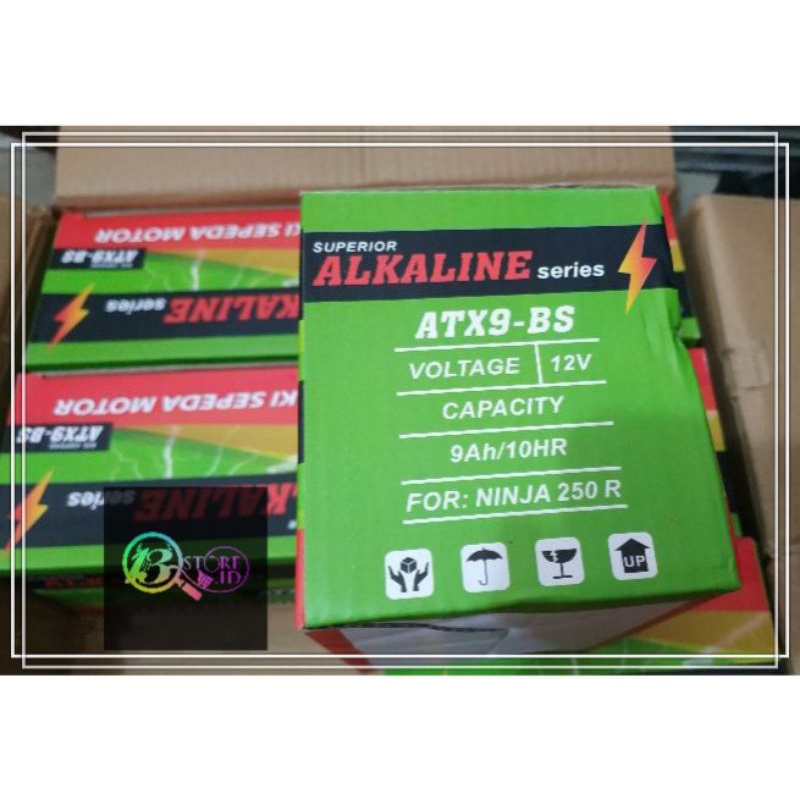 Aki Alkaline ATX9-BS | Lazada Indonesia