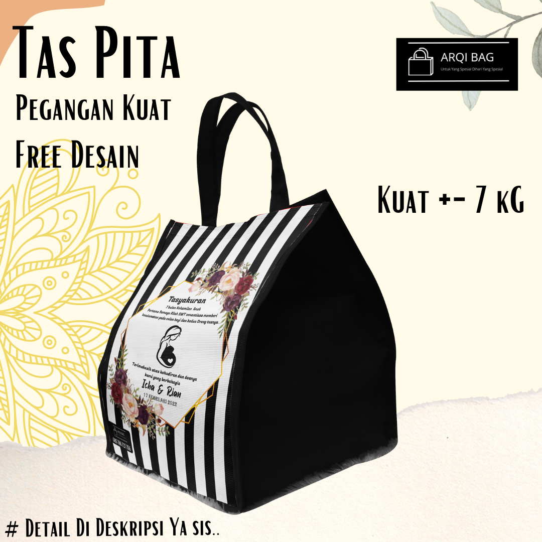 (1 lusin) Tas Berkat Hajatan 4 Bulanan 7 Bulanan Tasyaquran Aqiqah ...