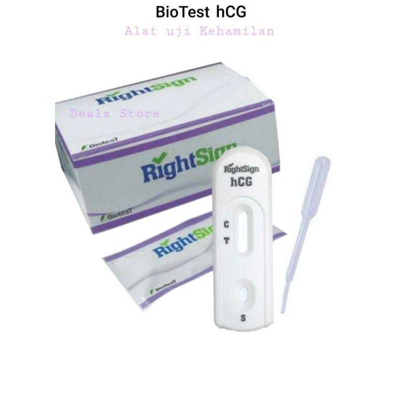 Alat uji kehamilan Bio test RIGHT SIGN / Test pack | Lazada Indonesia