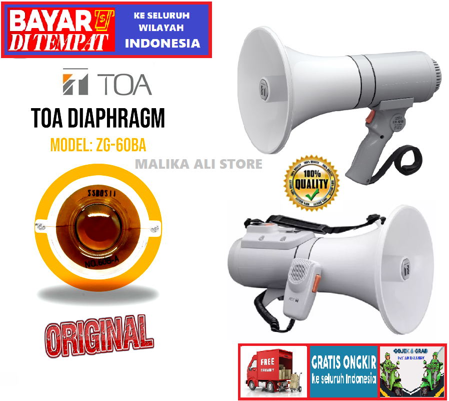 DIAPHRAGM SPEAKER TOA SPULL SPOOL CORONG MODEL ZG-60BA | Lazada Indonesia