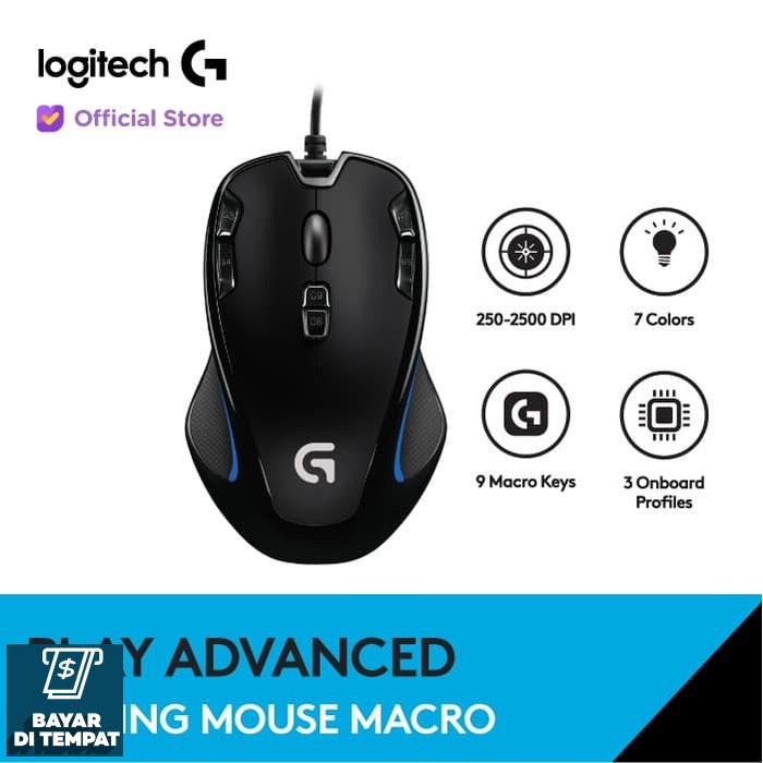 Palugada COD Logitech G300S Gaming Mouse | Lazada Indonesia