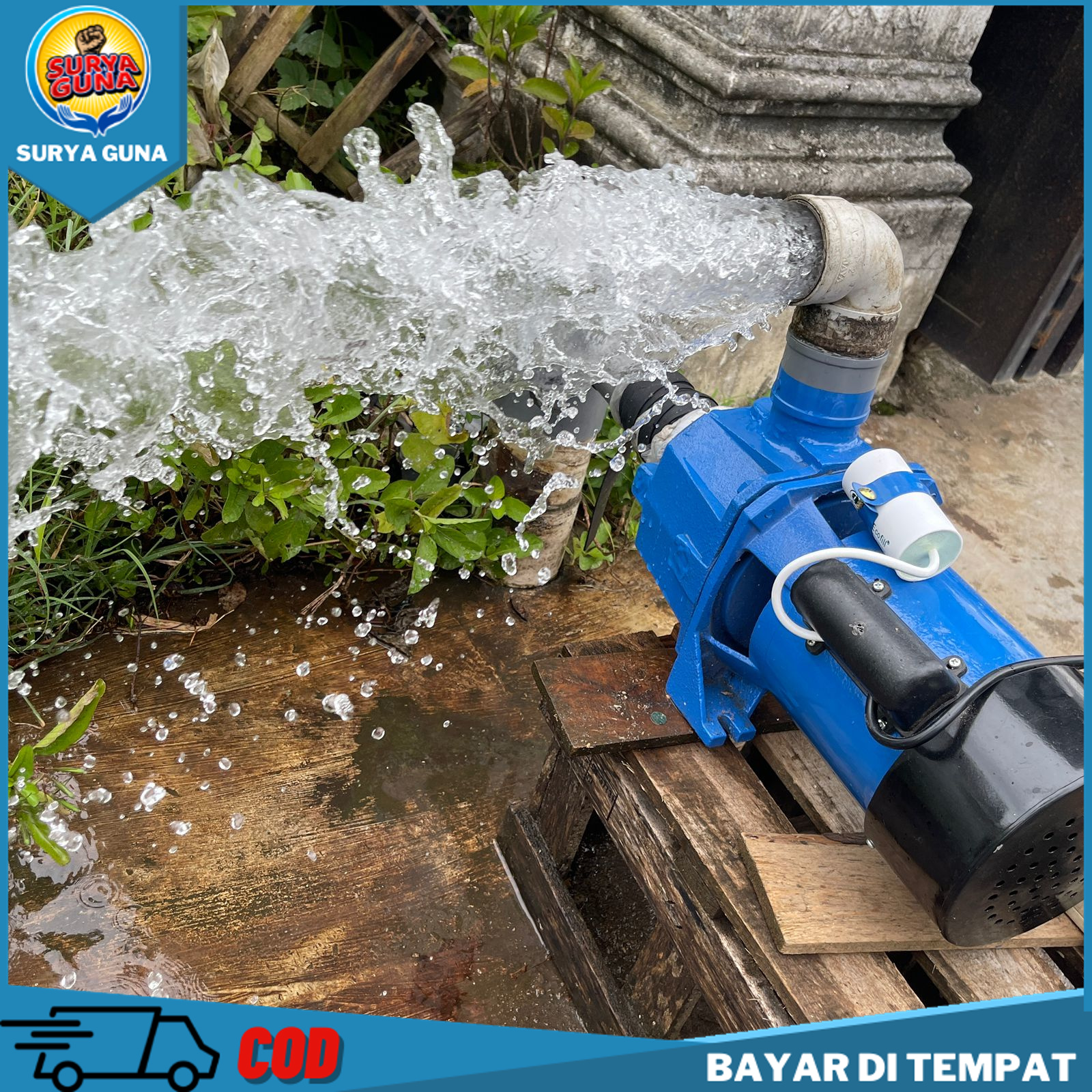 Pompa modifikasi JET 500 mesin pompa air irigasi terbaik cocok untuk penyiraman tanaman media ...