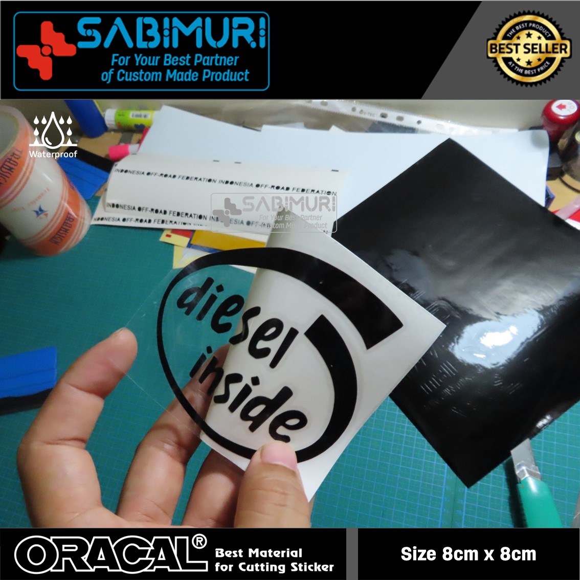 Cutting Sticker Stiker Diesel Inside | Lazada Indonesia