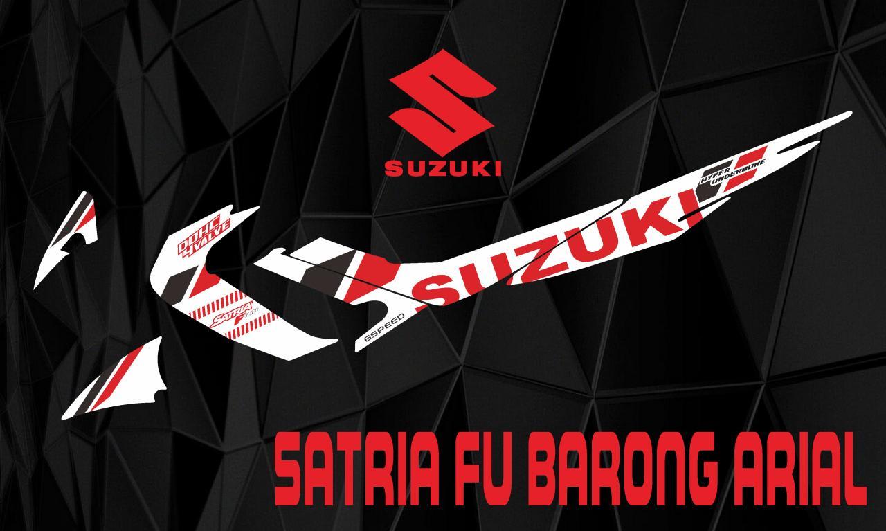 Stiker striping Suzuki Satria FU Barong ARIAL | Lazada Indonesia