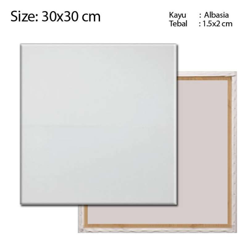 KANVAS UKURAN 30X30 MMI | Lazada Indonesia