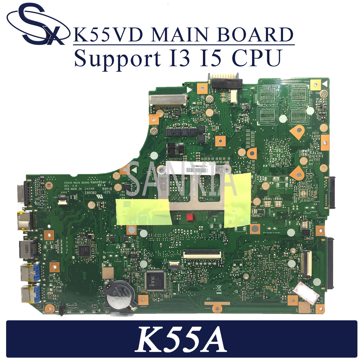KEFU K55VD Laptop motherboard for ASUS K55A A55V K55V original ...