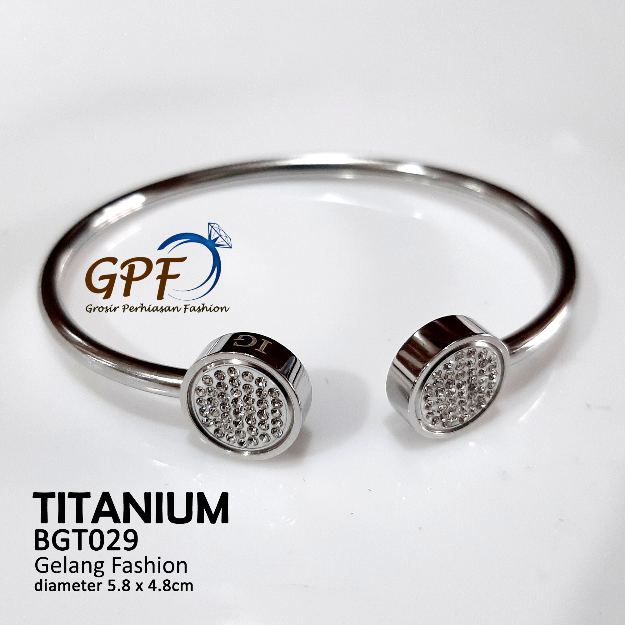 Gelang Titanium Branded BVL Perhiasan Import Kualtitas premium Model ...