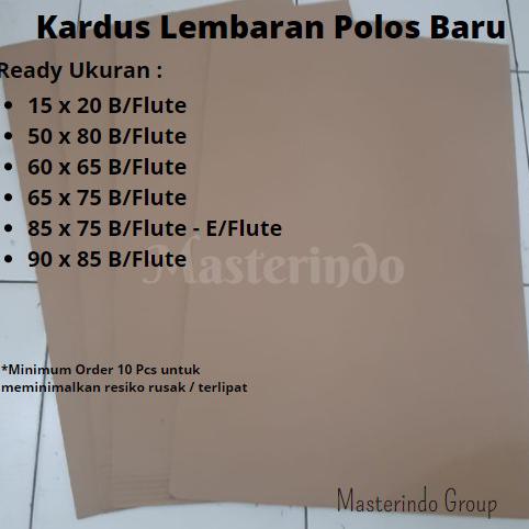 [Ready] Kardus | Karton Lembaran | Layer 60 X 40 Cm Single Wall ...