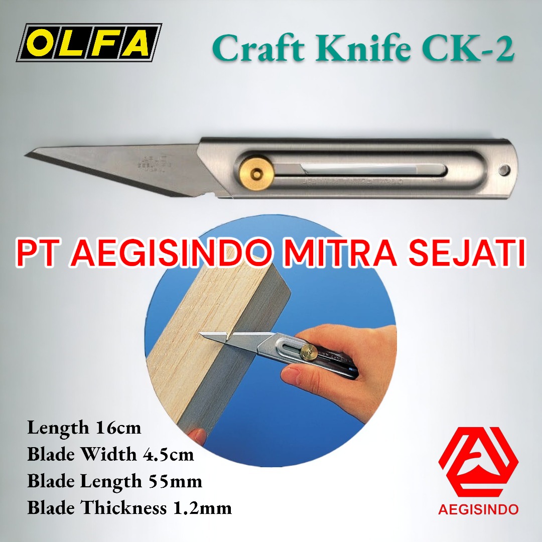 OLFA Safety Cutter CK-2 Olfa Craft Knife | Lazada Indonesia