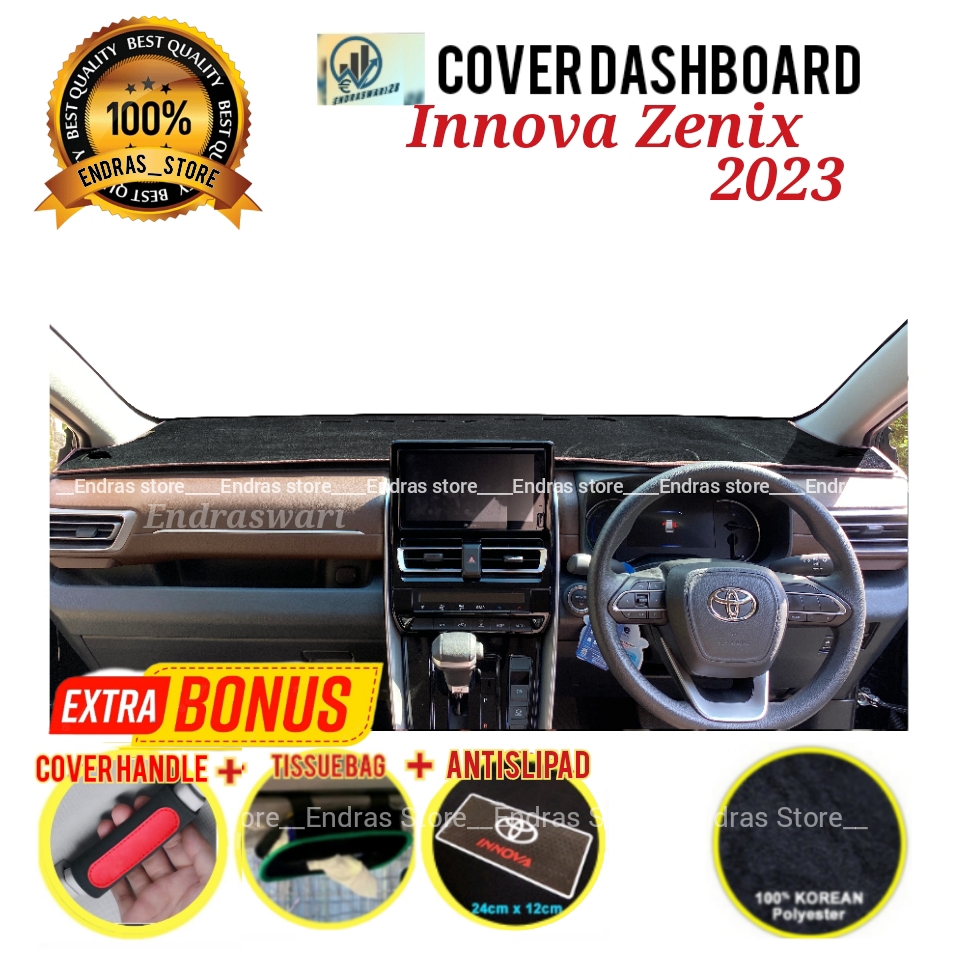 Cover Dashboard Mobil INNOVA HYBRID ZENIX Pelindung Dashboard Mobil ...