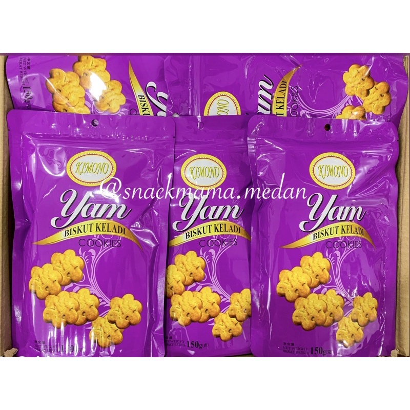 KIMONO YAM COOKIES 150G / BISKUIT KELADI / KUKIS TALAS | Lazada Indonesia