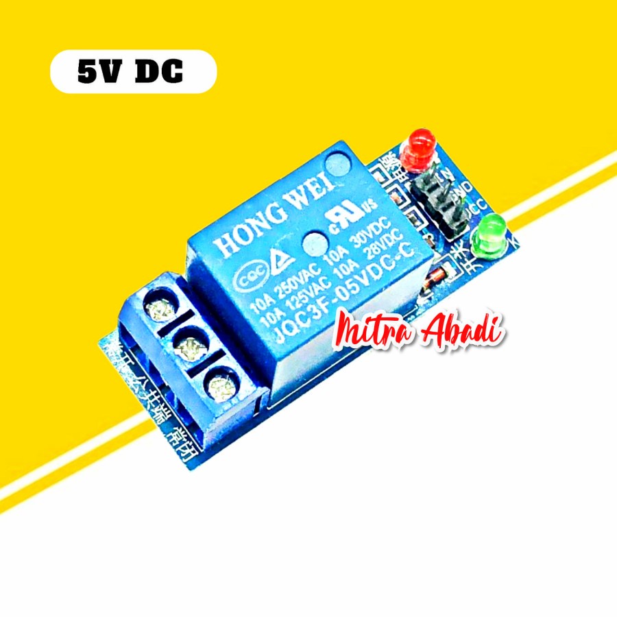 Relay Module 1 Channel DC 5V / 12V | Lazada Indonesia