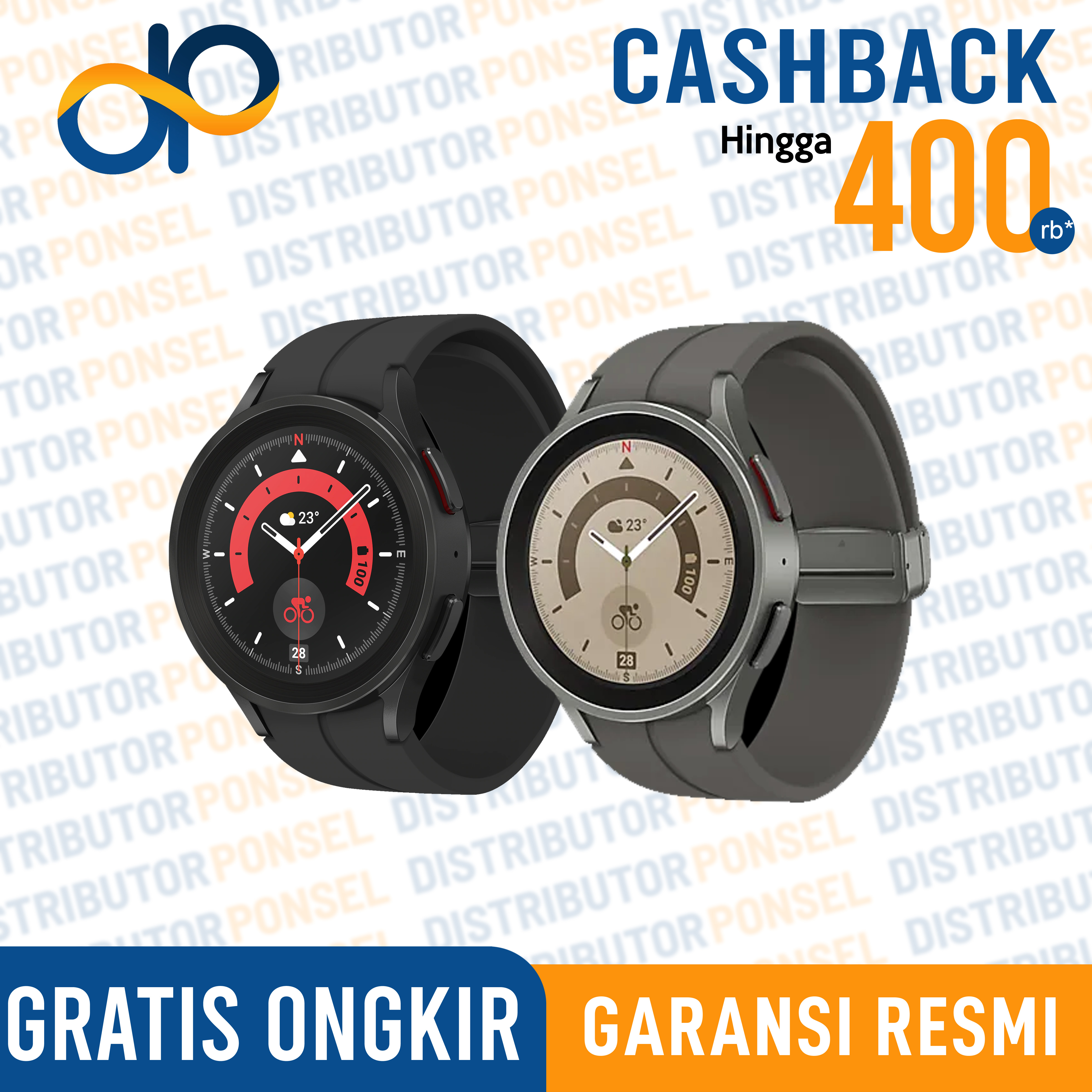 Samsung Galaxy Watch5 Pro Smartwatch 45 mm - Garansi Resmi SEIN ...