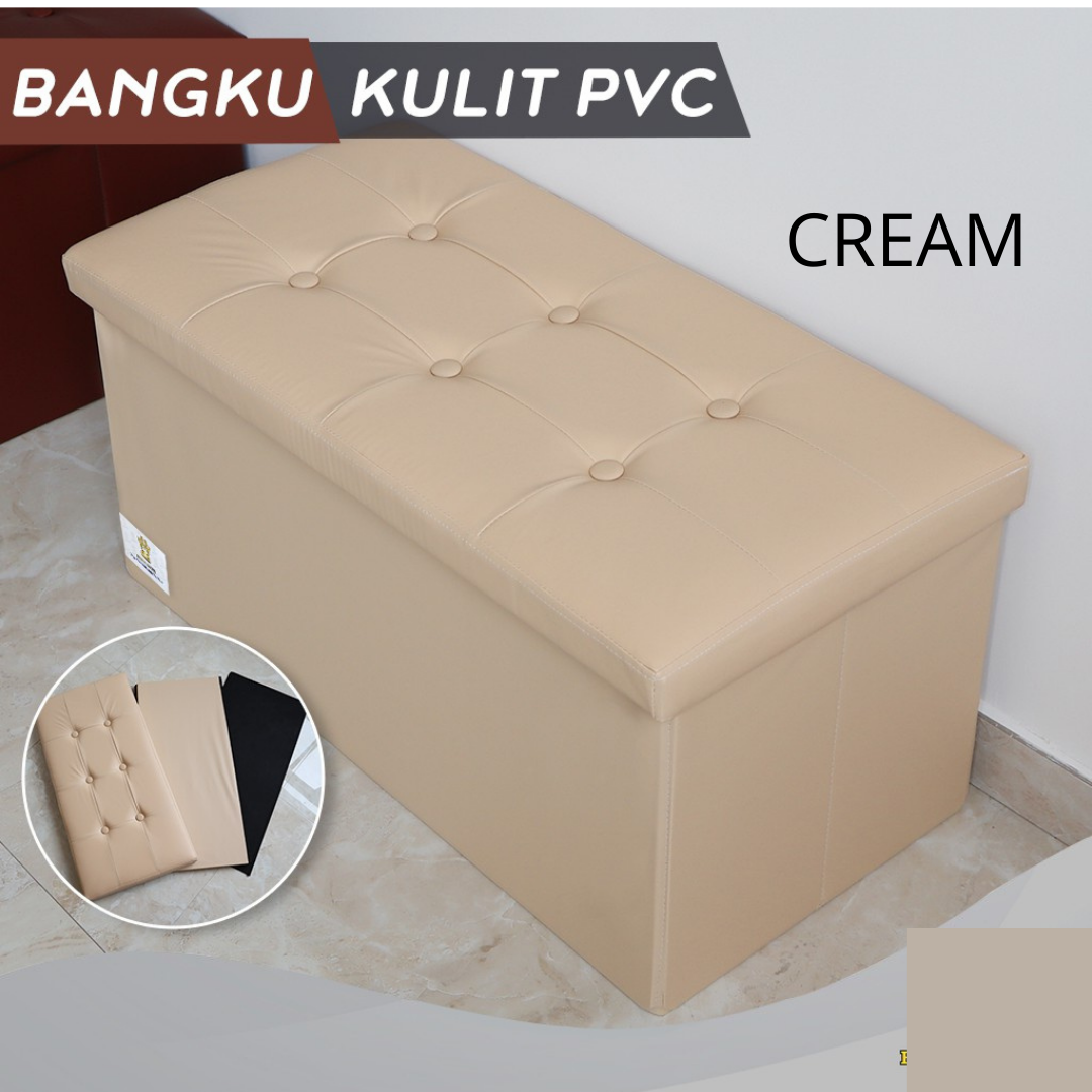 Kursi Box Bangku Lipat Storage Box Sofa Tempat Penyimpanan Barang ...