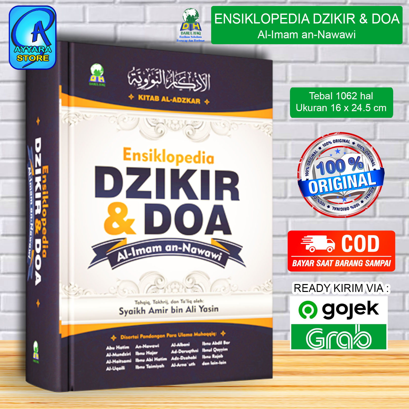 Ensiklopedia Dzikir Dan Doa - Al Imam An Nawawi - Kitab Al Adzkar ...