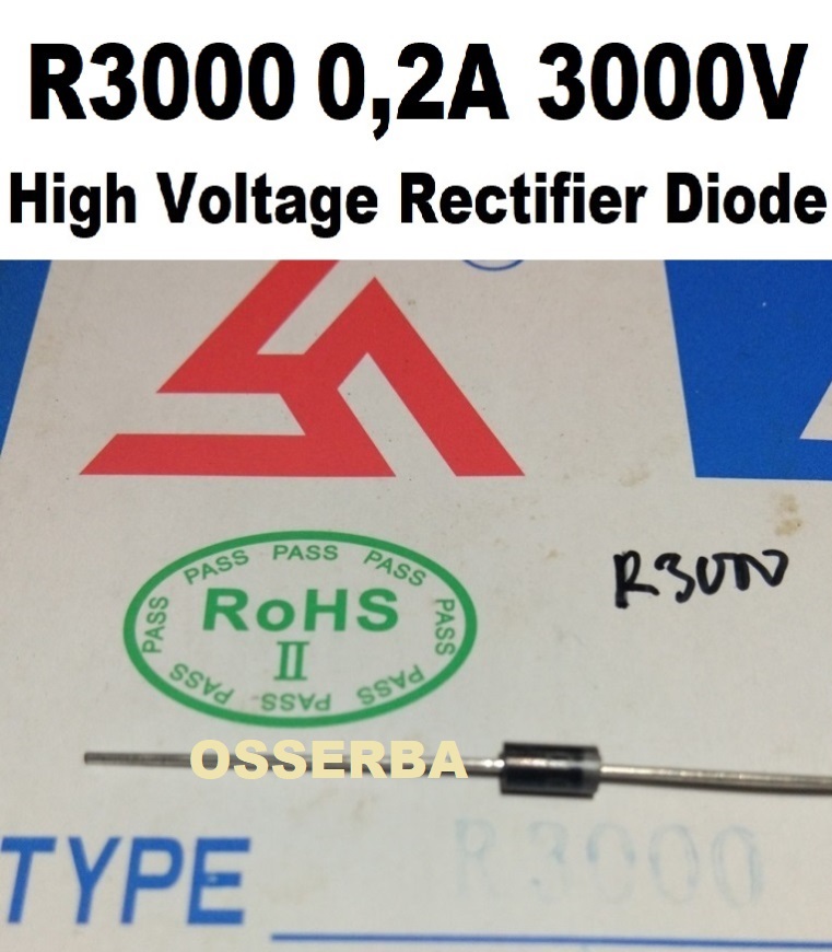 5 Buah R3000 3000V High Voltage Rectifier Diode | Lazada Indonesia