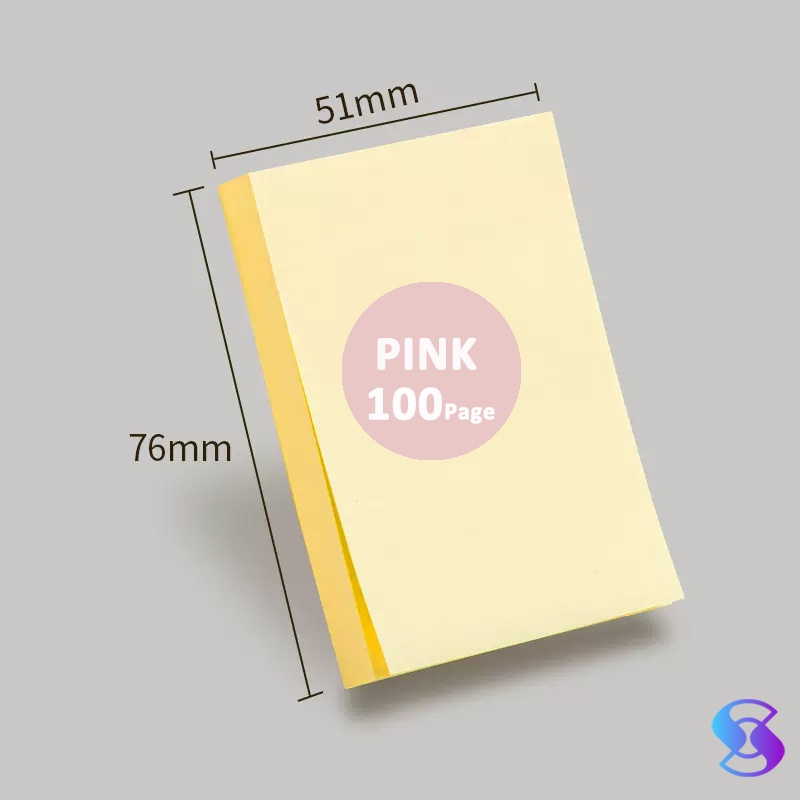 MEMO STICKY NOTE KERTAS TEMPEL MORANDI COLOR ALAT TULIS PERLENGKAPAN ...