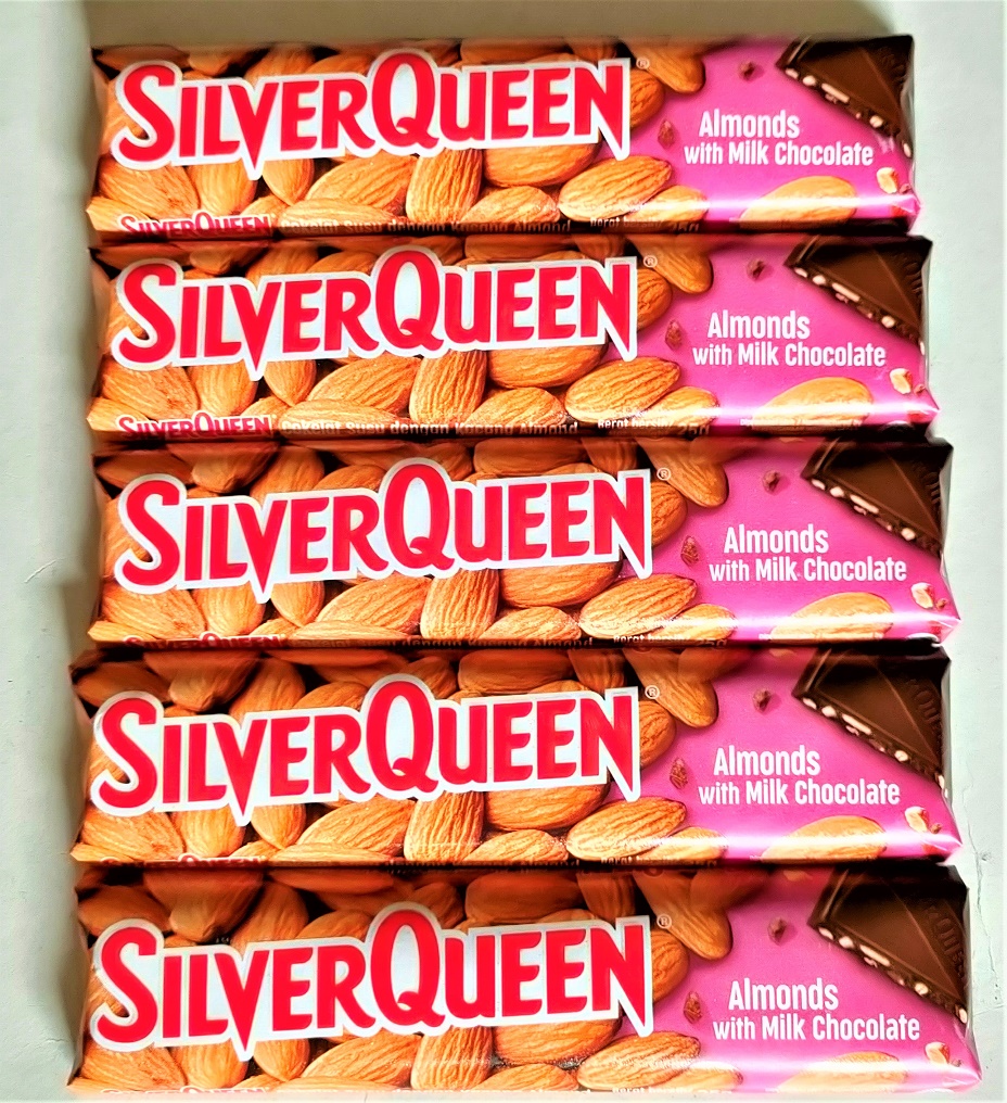 Silverqueen Almond 25 gram 5 pcs | Lazada Indonesia