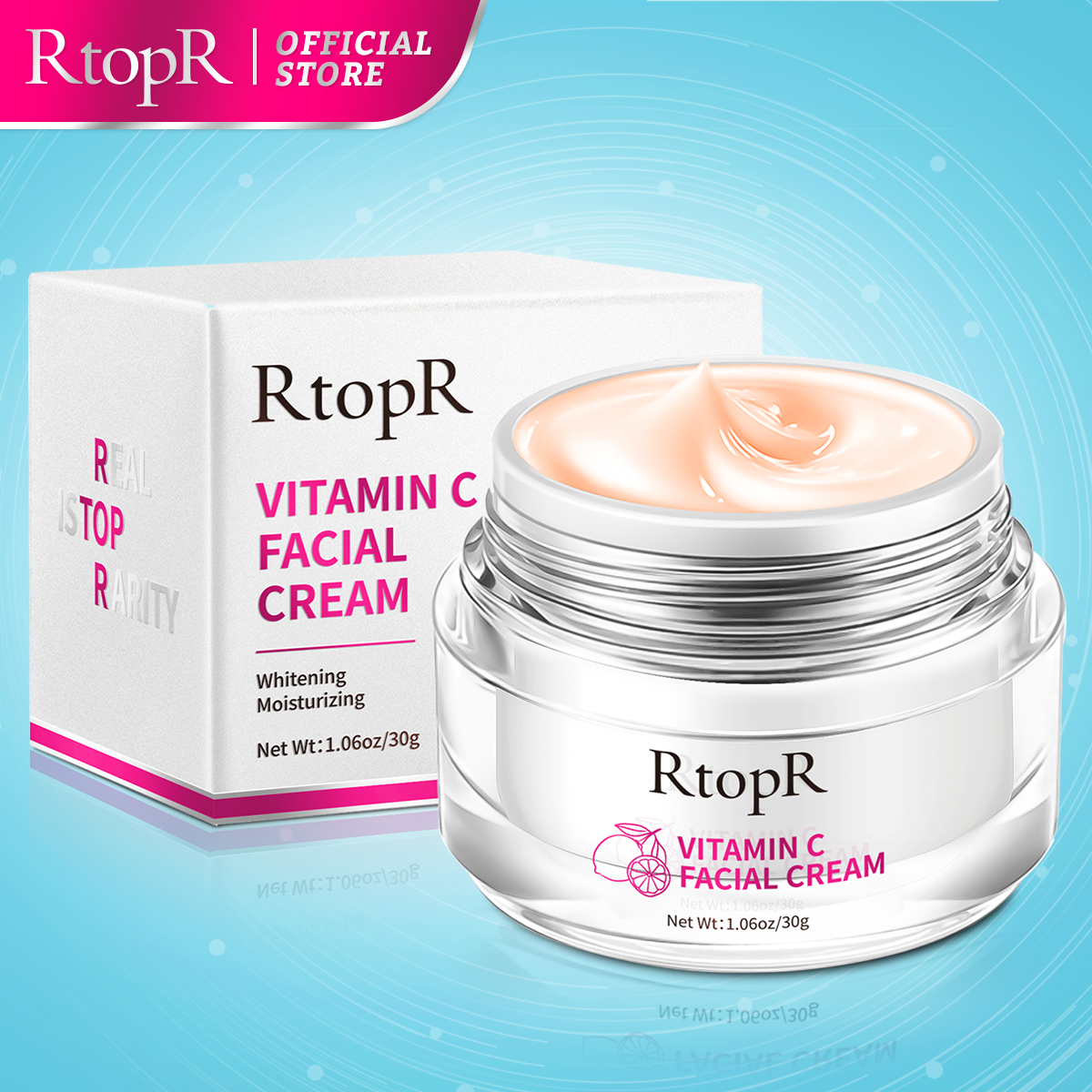 RtopR Vitamin Cream Wajah Face Cream Krim Muka Krim Wajah Cream Muka ...