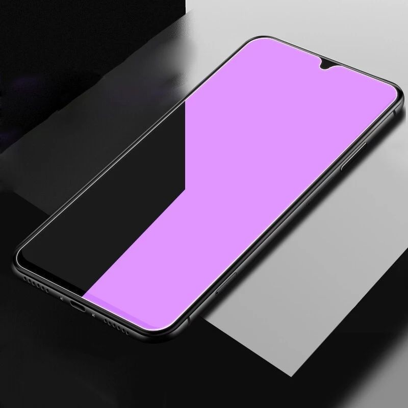 Tempered Glass Blue Ray Samsung A90 Anti Gores Kaca Blue Light Full ...