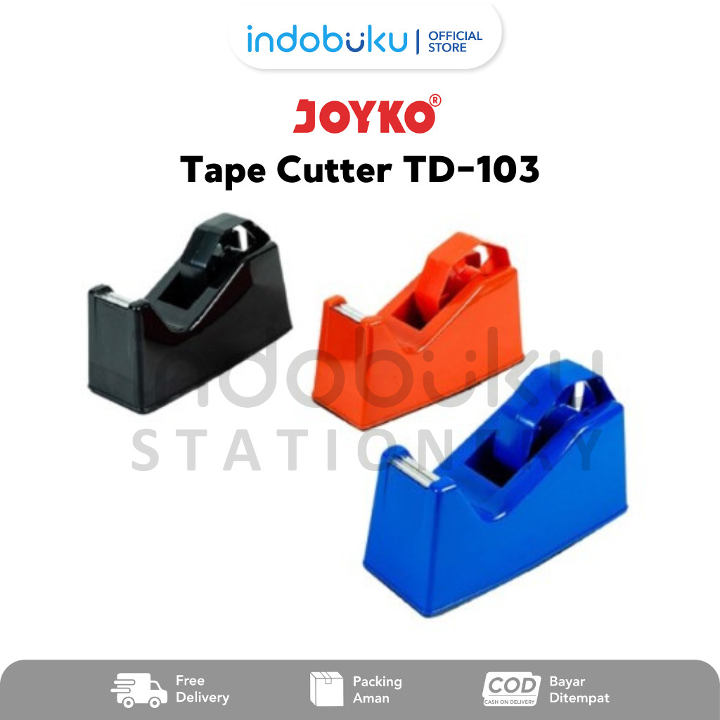 Tape Cutter Joyko Pemotong Pita Perekat (Dual Core)Joyko TD-103 ...