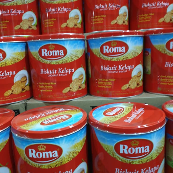 Roma Biskuit / Roma Biskuit Kelapa 450 gr / Biskuit Kelapa | Lazada ...