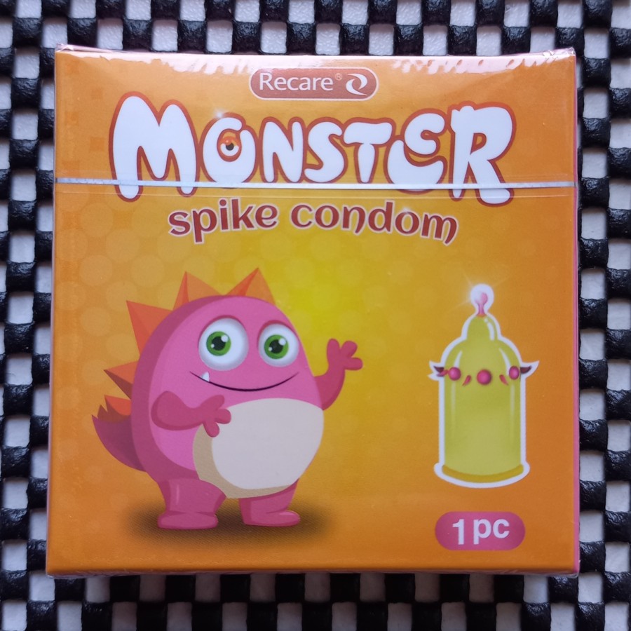 Kesehatan Kondom Monster Bergerigi Spike Rubber Premium Condom Extra ...
