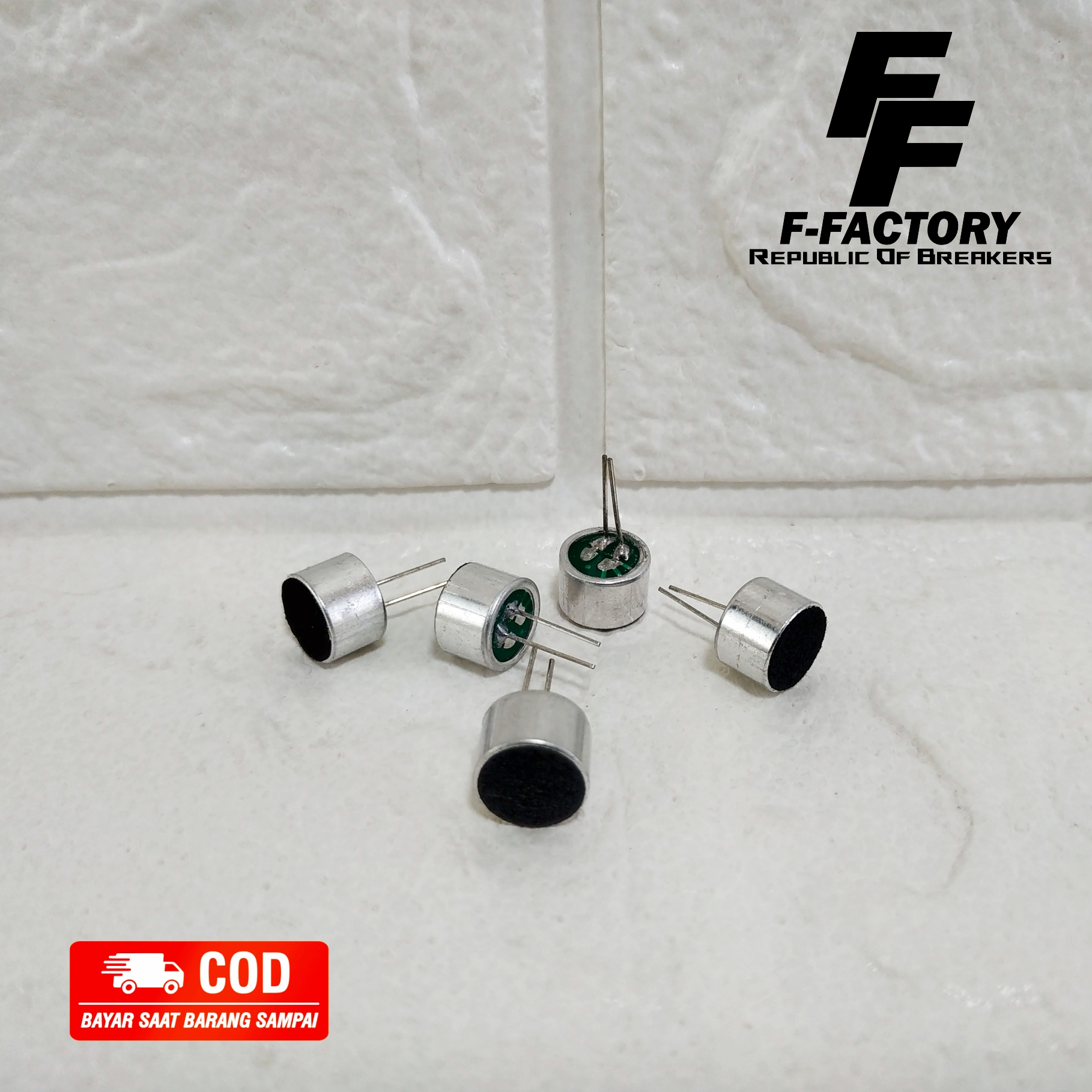 Mic Condensor Kondensor Microphone 9767 Sensitivity 56-58 For Mic Radio ...