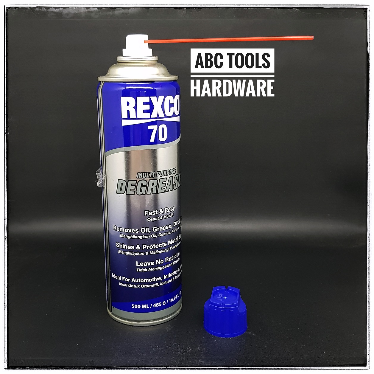 Rexco 70 Degreaser Multi Purpose 500ml / Pelumas Gemuk Serbaguna 500ml ...
