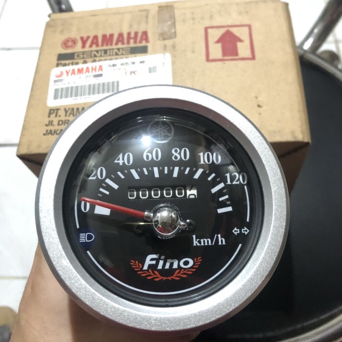 Speedometer Yamaha Fino Karbu Silver Ori YGP Asli Original | Lazada ...